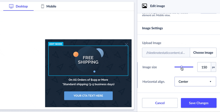 Media in Sleeknote Campaigns – Sleeknote